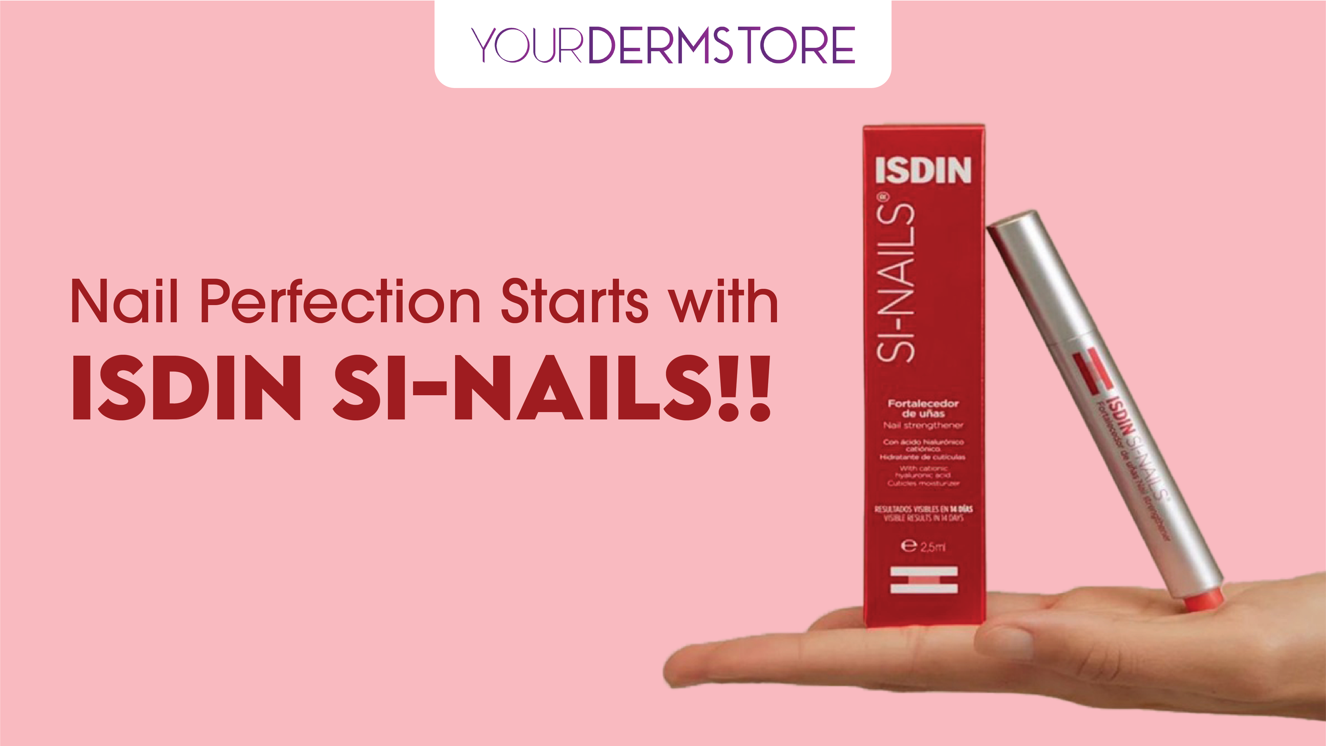 Nail Perfection Starts with ISDIN SI-NAILS – yourdermstore