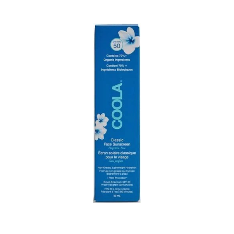 COOLA Classic Face Organic Sunscreen SPF 50 – yourdermstore