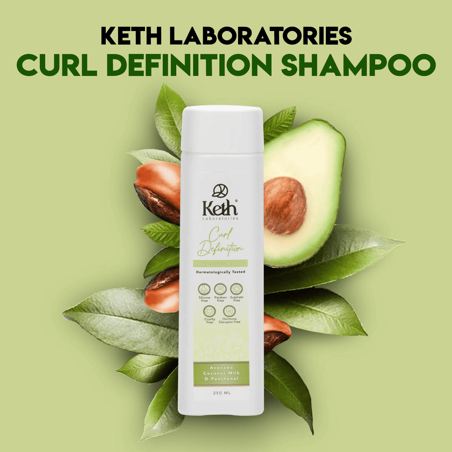 Curl Defining Shampoo Without Parabens And Sulphates by Keth Laborator ...