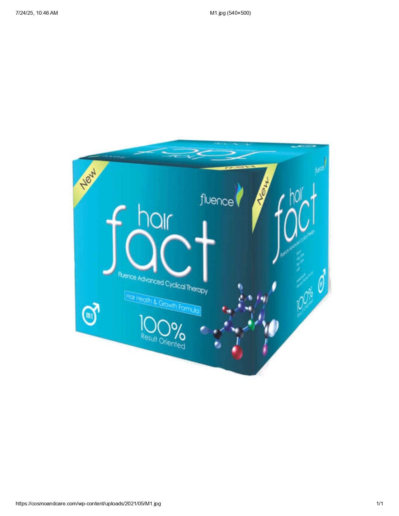 Hair Fact M1 D3 Kit – Advanced Hair Regrowth Supplement for Men ...