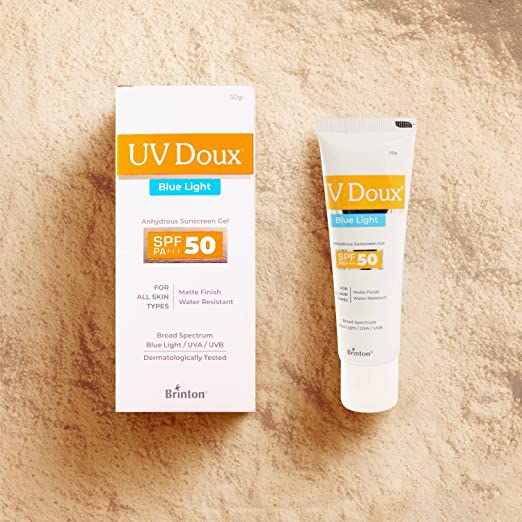 UV Doux Blue Light Sunscreen SPF 50 – yourdermstore