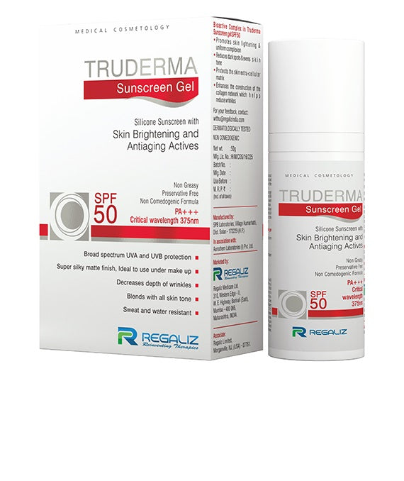 Truderma Sunscreen Gel SPF 50 – yourdermstore